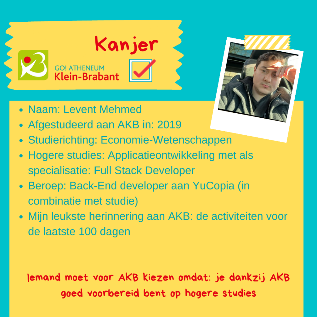 Onze Kanjers – GO! atheneum Klein-Brabant